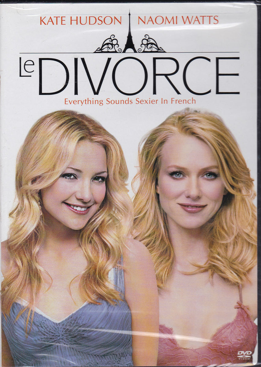 DVD. Le Divorce starring Kate Hudson and Naomi Watts – Dales Collectibles