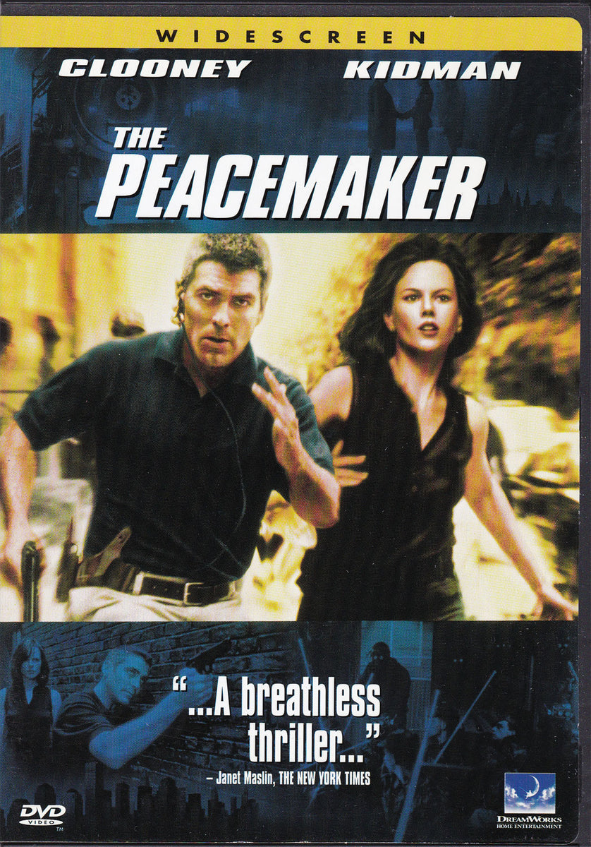 DVD. The Peacemaker starring George Clooney and Nicole Kidman – Dales ...