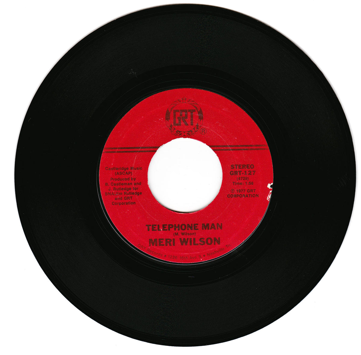 Meri Wilson. Telephone Man / Itinerary – Dales Collectibles