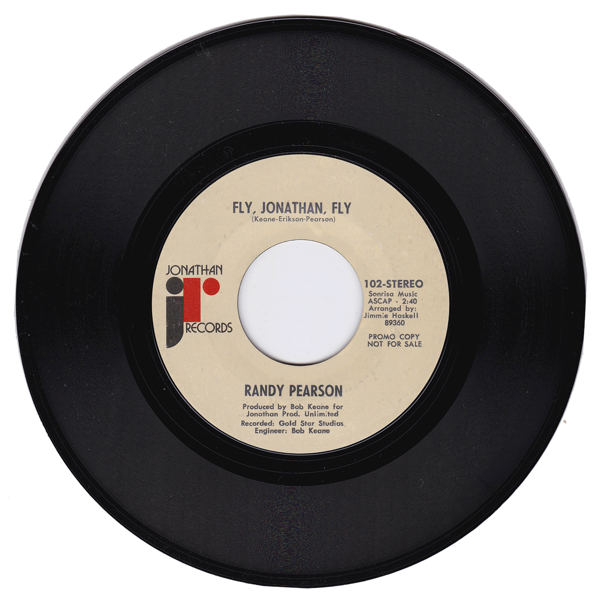 Randy Pearson. Fly, Jonathan, Fly / Fly, Jonathan, Fly – Dales Collectibles