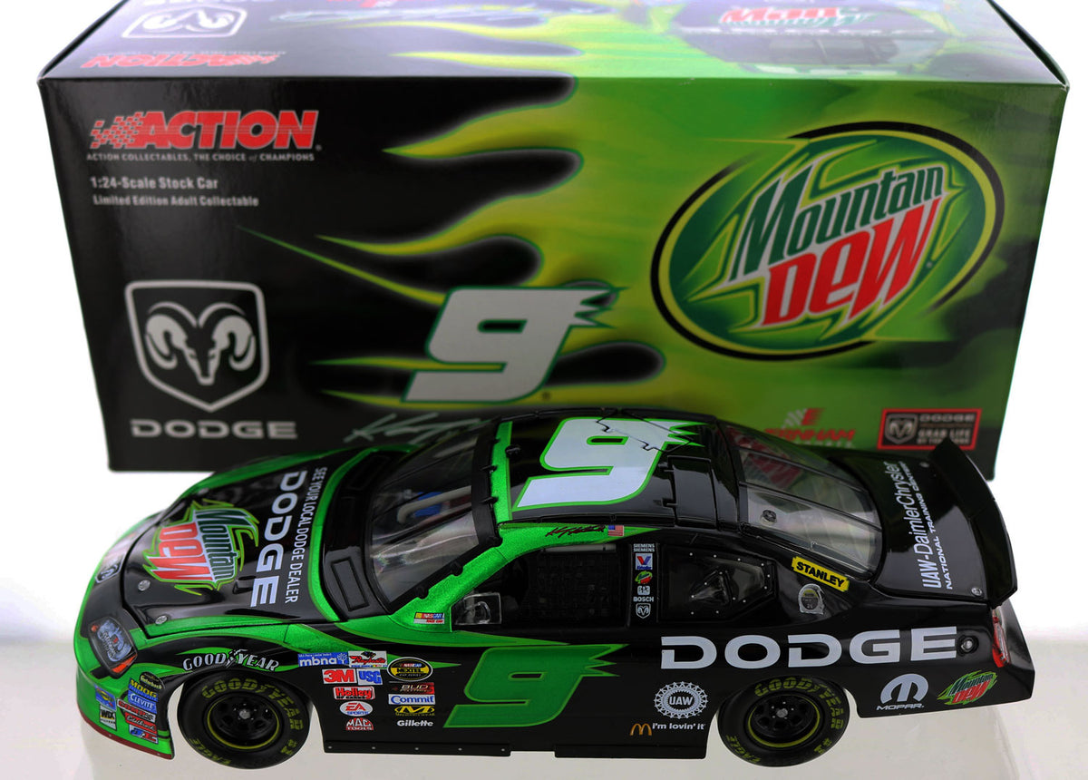 Kasey Kahne #9 Mountain Dew 2005 Dodge Charger Liquid Color. 1-24th Sc ...